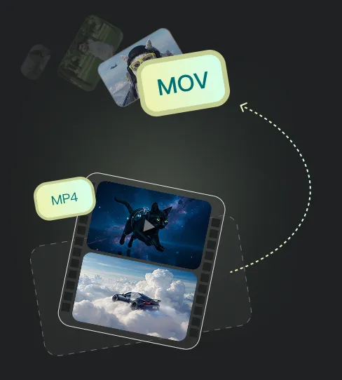 Conversor Gratuito e Ilimitado de Vídeo MP4 para MOV